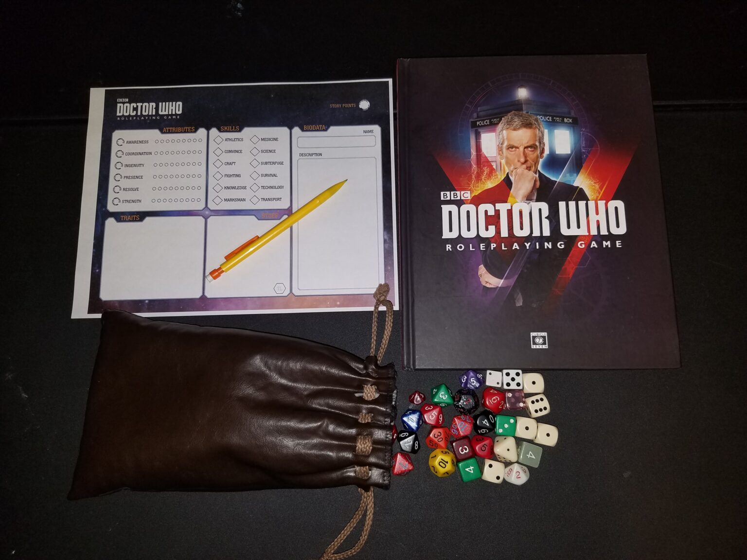 Character Creation Challenge Day 24: Doctor Who Roleplaying Game ...
