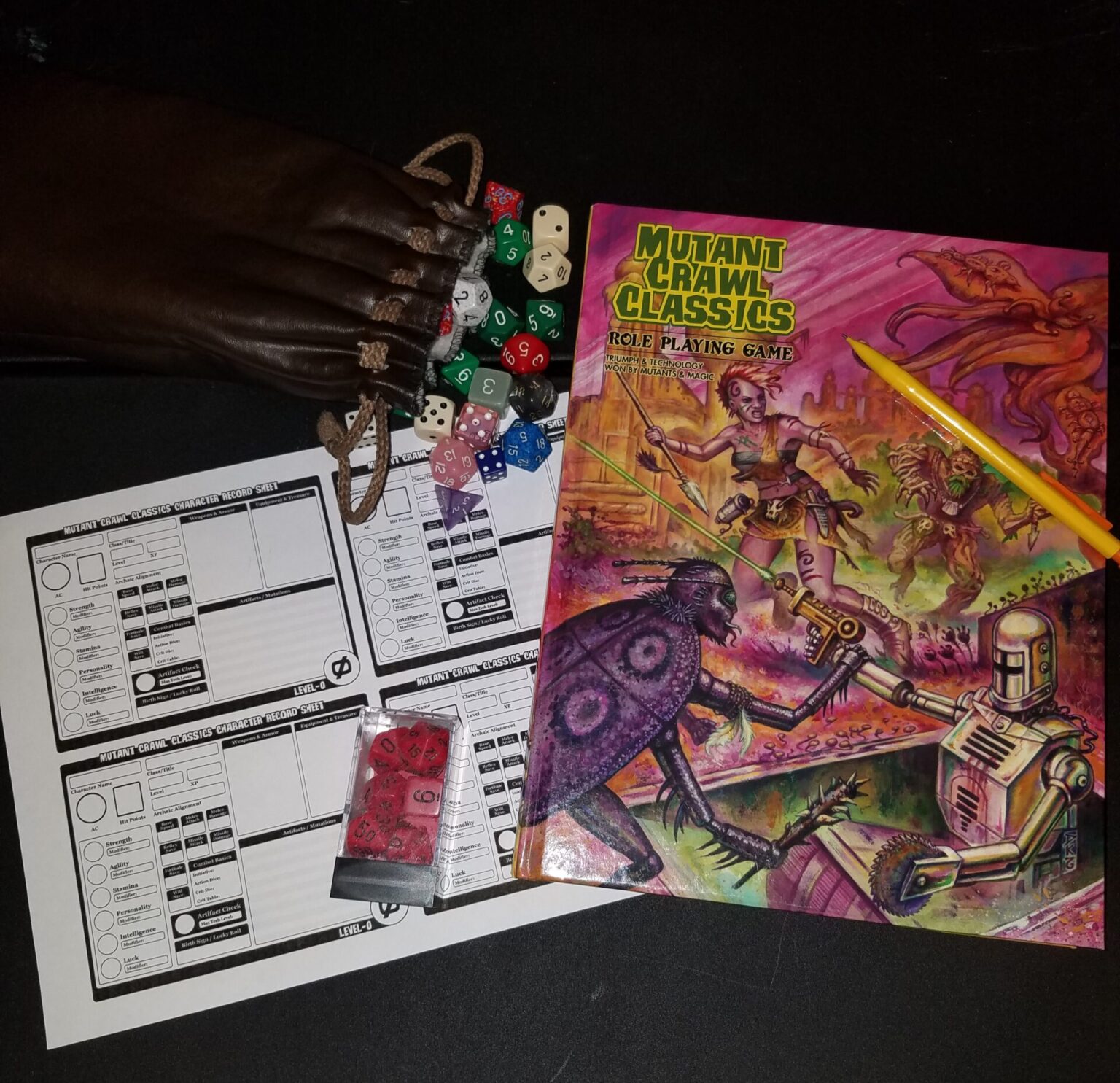 Character Creation Challenge Day 8: Mutant Crawl Classics ...
