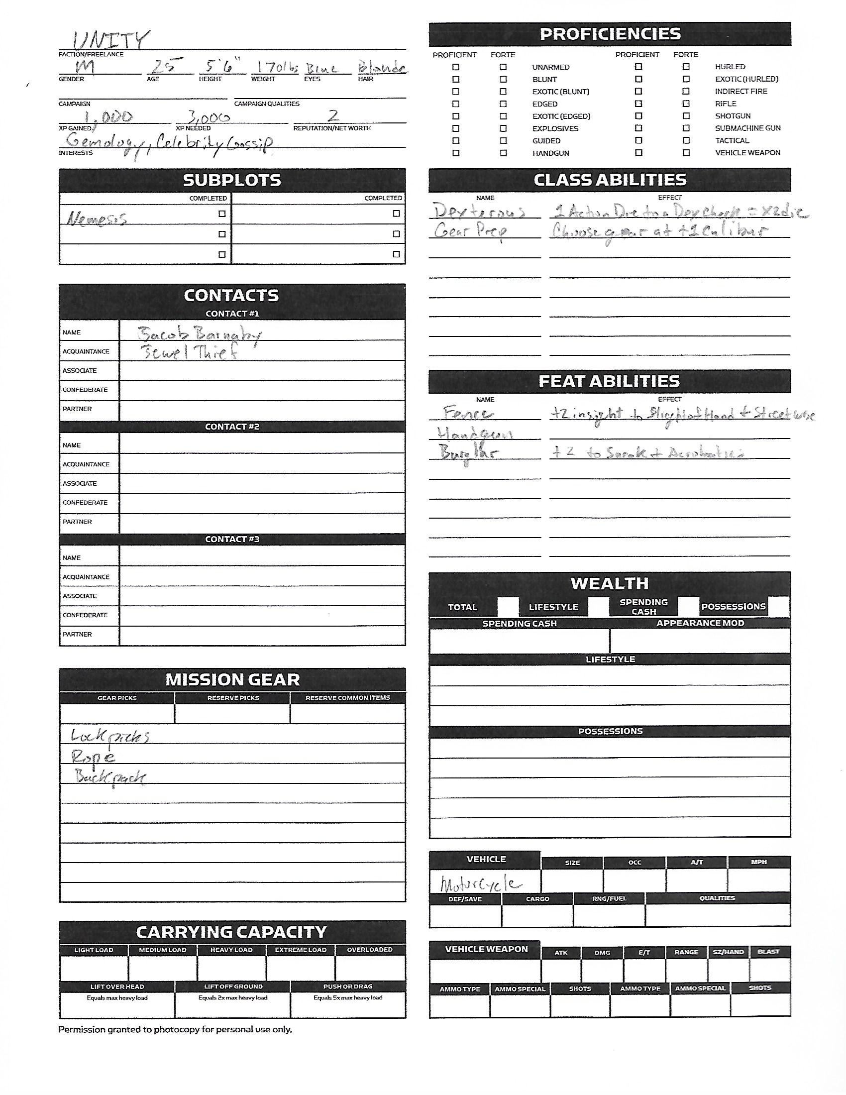 Character Creation Challenge Day 20: Spycraft – TardisCaptain's Blog of ...