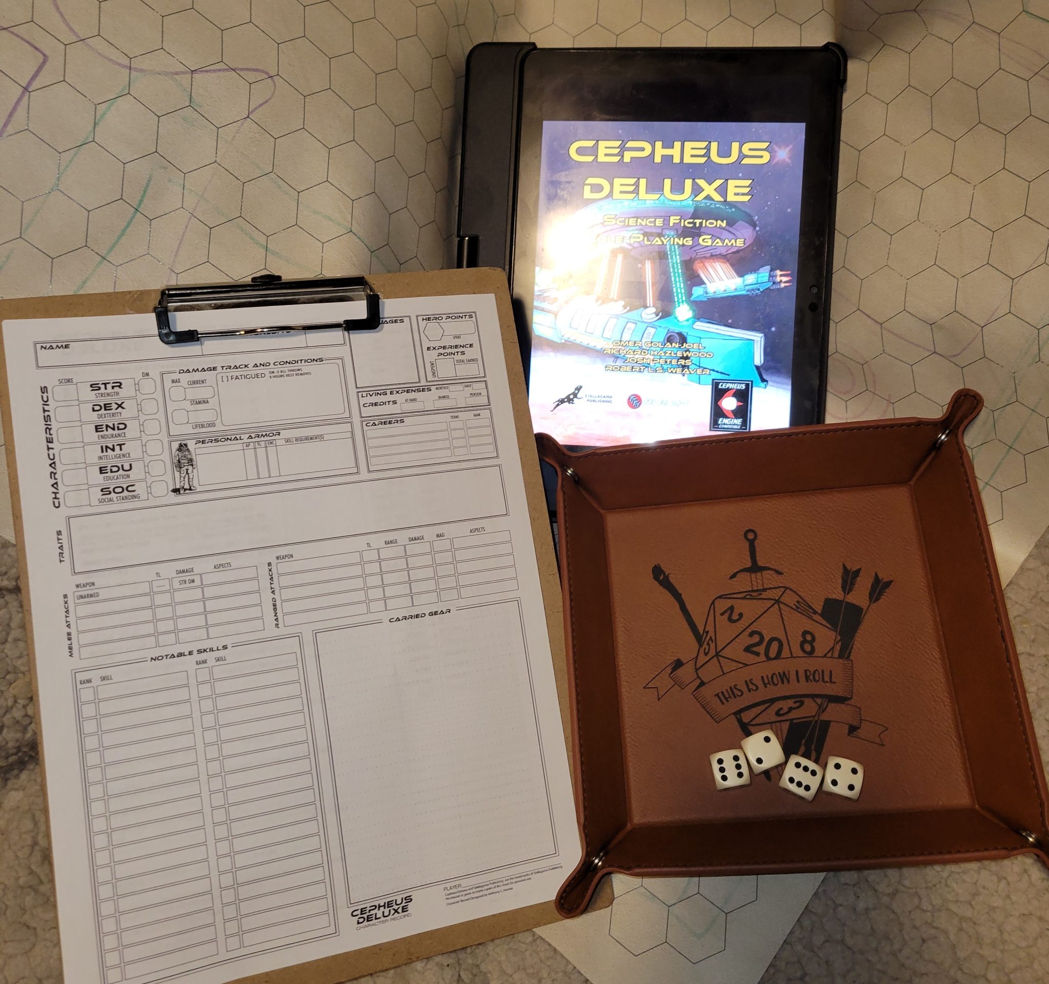 2023 Character Creation Challenge Day 7: Cepheus Deluxe – TardisCaptain ...