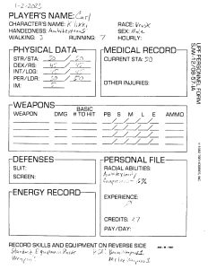 2023 Character Creation Challenge Day 2: Star Frontiers – TardisCaptain ...