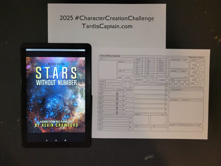 2025 Character Creation Challenge Day 14: Stars Without Number ...