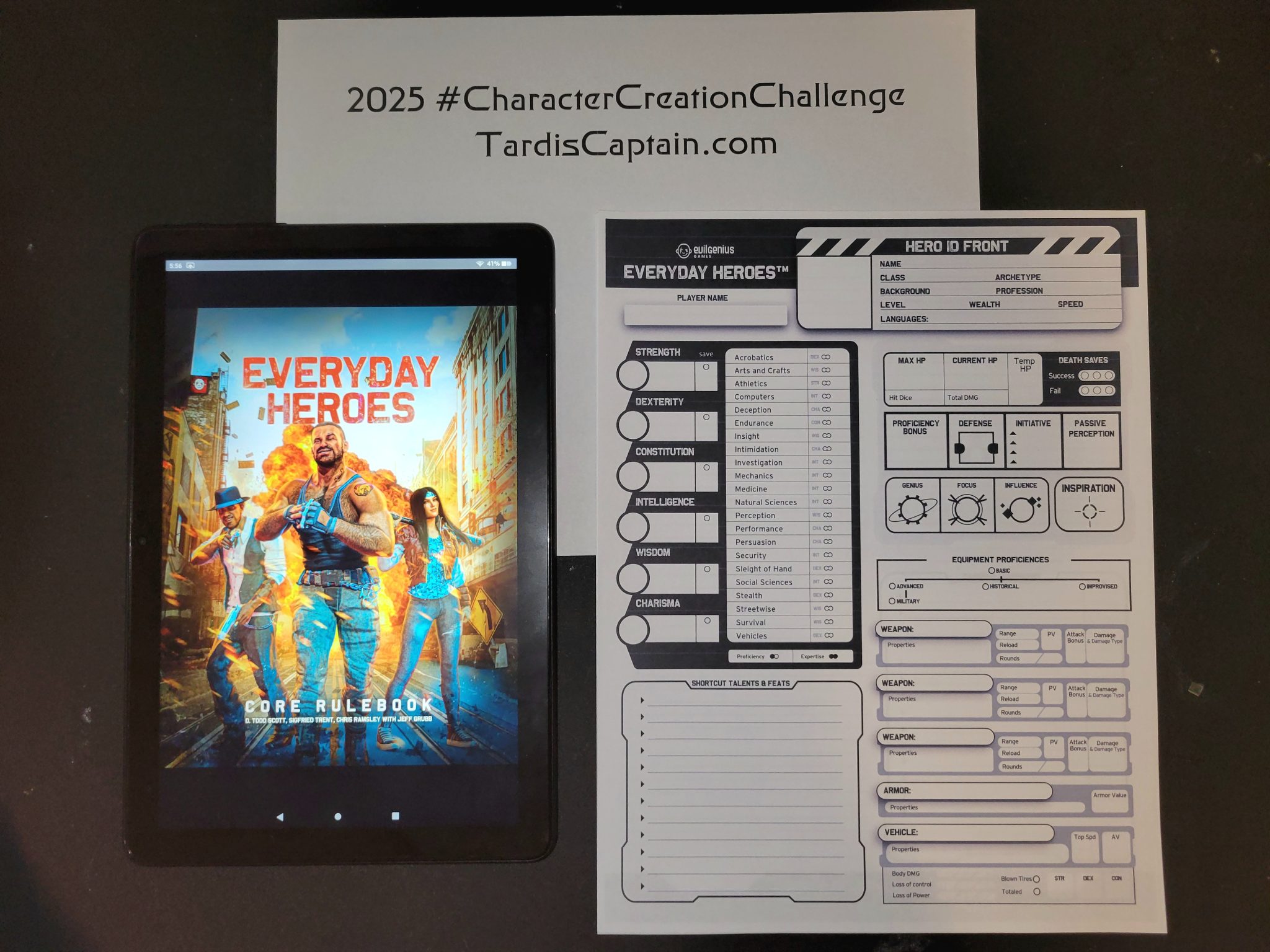 2025 Character Creation Challenge Day 7: Everyday Heroes ...