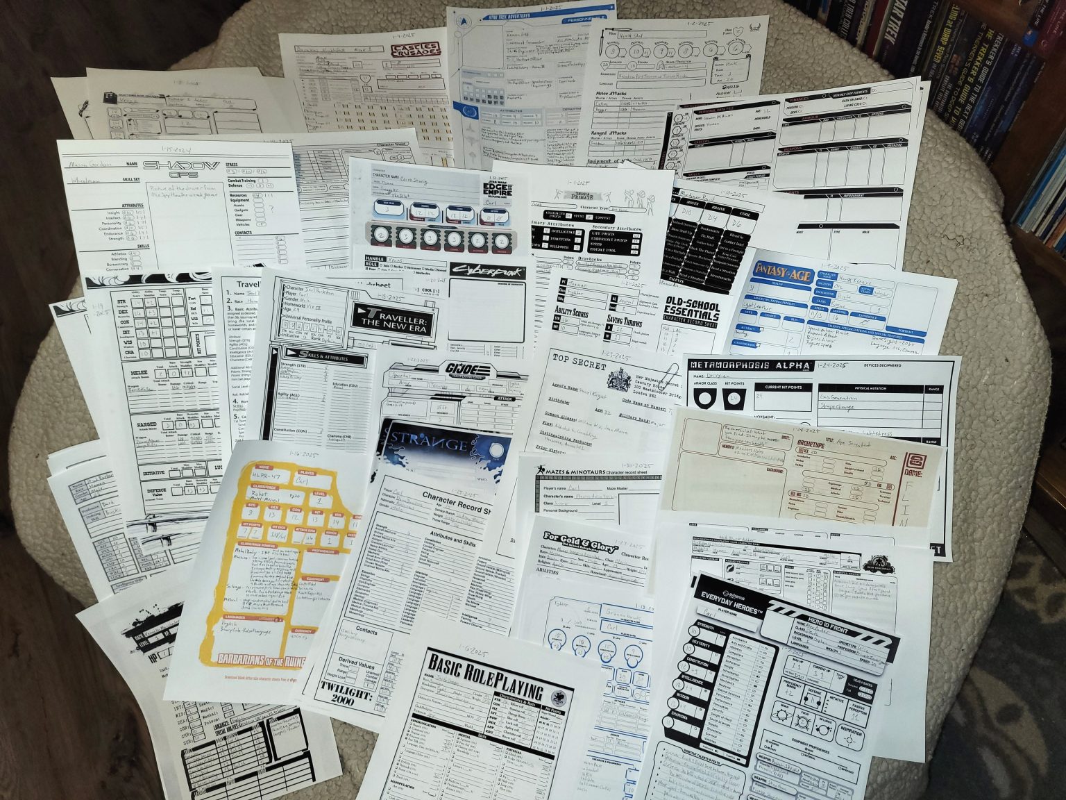 2025 Character Creation Challenge – TardisCaptain's Blog of Holding