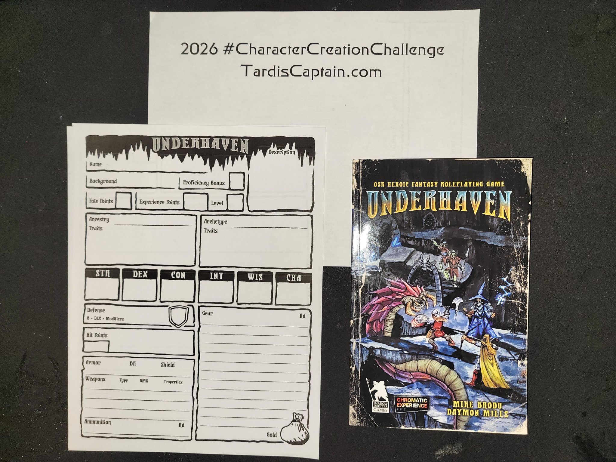 2026 Character Creation Challenge Day 21: Underhaven – TardisCaptain's ...